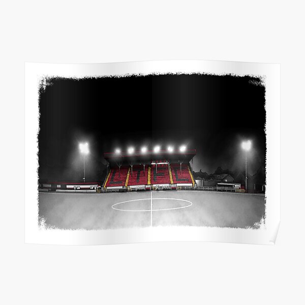 "Bishopsgate - Longford Town League of Ireland Football Artwork" Poster ...