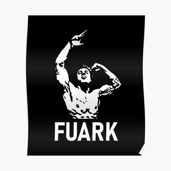 "Fuark | Zyzz Motivational" Poster for Sale by Dilic | Redbubble
