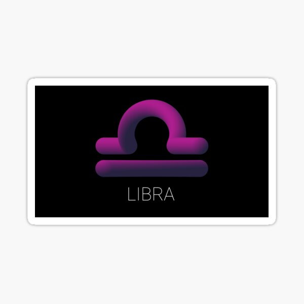 "Zodiac sign design - Libra" Sticker by Kostadinov94 | Redbubble