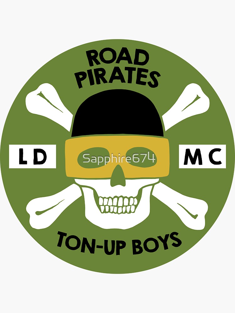 "Ton-Up Boys" Sticker for Sale by Sapphire674 | Redbubble