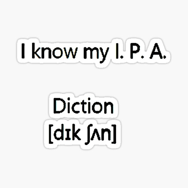 "I know my IPA" Sticker by Tesla-Graves | Redbubble