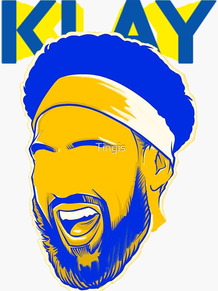 "Klay Thompson" Sticker by Tingis | Redbubble