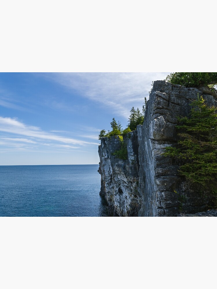 "Bruce peninsula cliff face bluff" Art Print for Sale by TheCompassMan ...