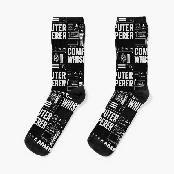 "Computer Whisperer - Tech Wizard" Socks for Sale by GeeksUnique ...
