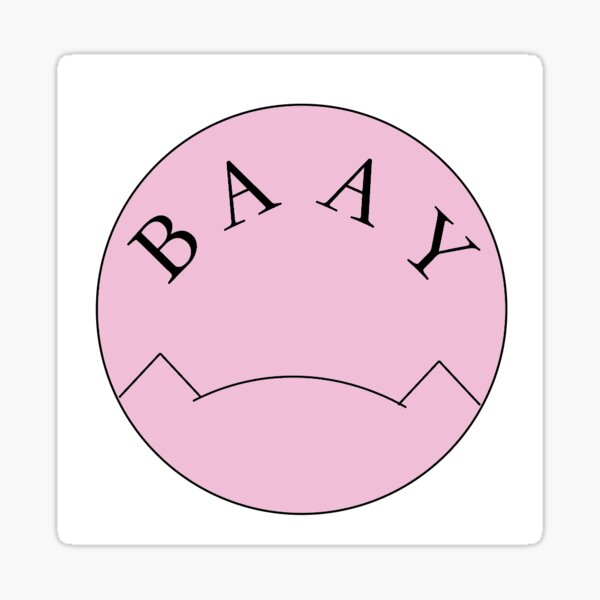 "BAAY logo" Sticker for Sale by BAAY2022 | Redbubble