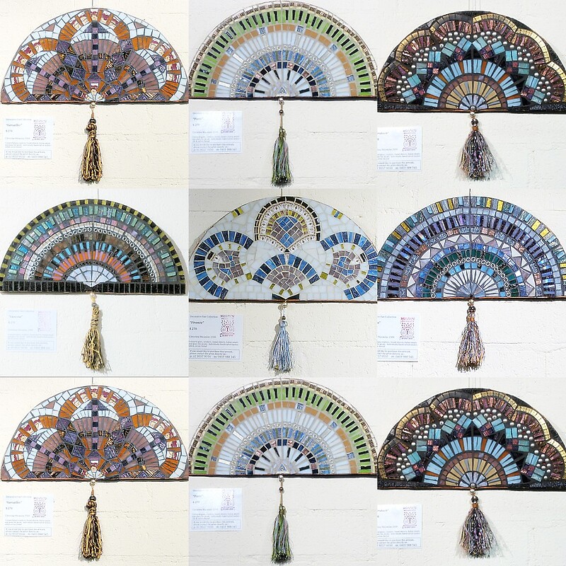 "Decorative Fan Collection" by christina macaulay | Redbubble