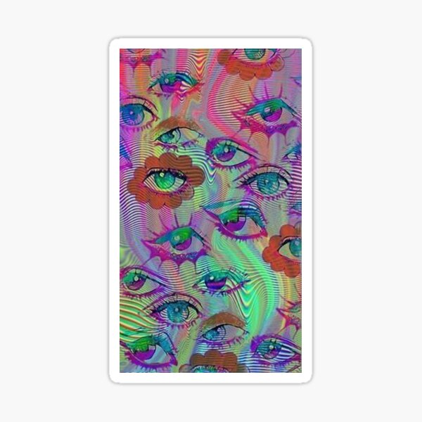 "y2k eyes " Sticker for Sale by NSdesigns55 | Redbubble