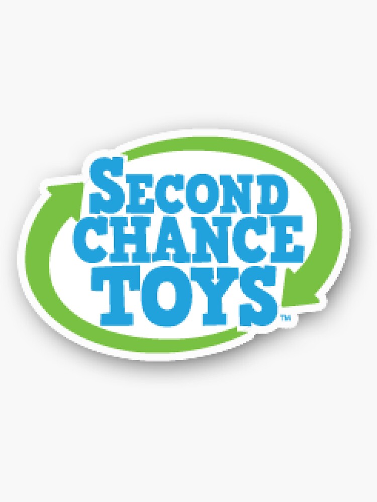 "Second Chance Toys Logo" Sticker by 2ndChanceToys | Redbubble