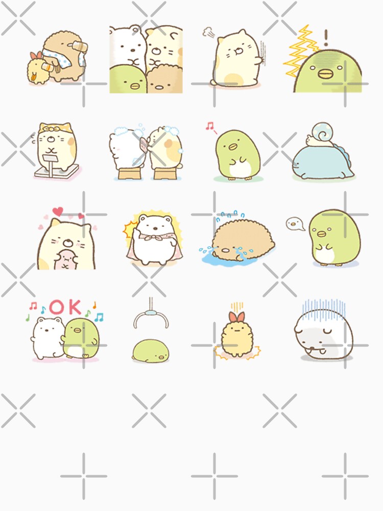"Sumikko gurashi, Kawaii sumikkogurashi Pack" Essential T-Shirt for ...