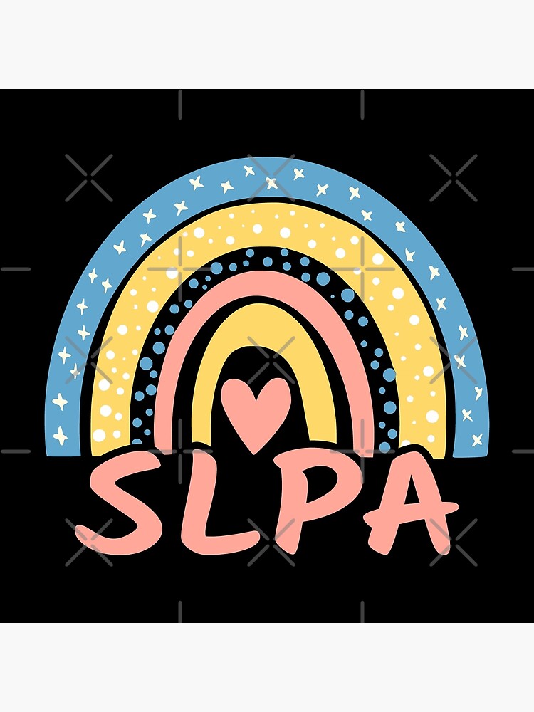 "SLPA Therapy V - Boho Rainbow" Poster for Sale by lemon-pepper | Redbubble
