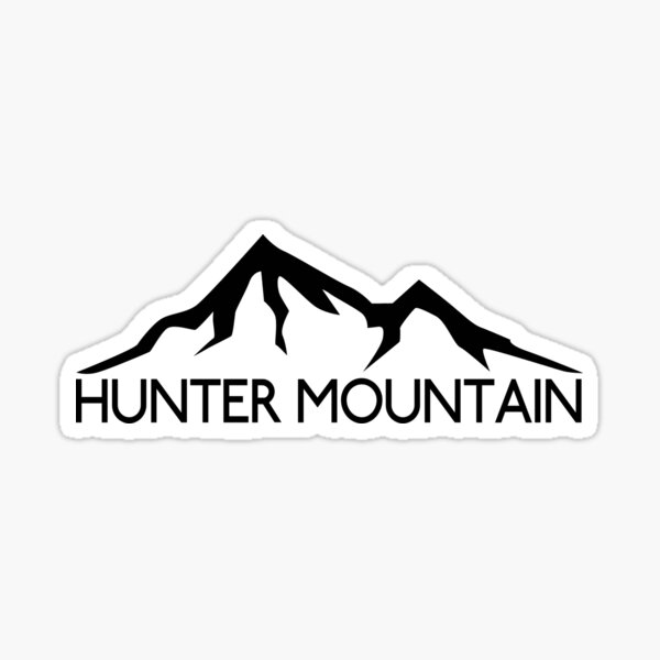 "SKIING HUNTER MOUNTAIN NEW YORK SKI SNOWBOARD SKIER 2" Sticker for Sale by MyHandmadeSigns ...