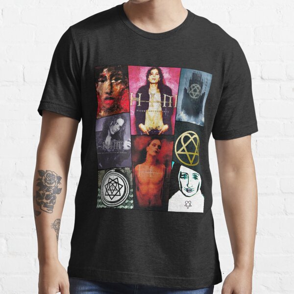 "Him Band Album Cover Collage Heartagram Ville Valo Cover" T-shirt by ...