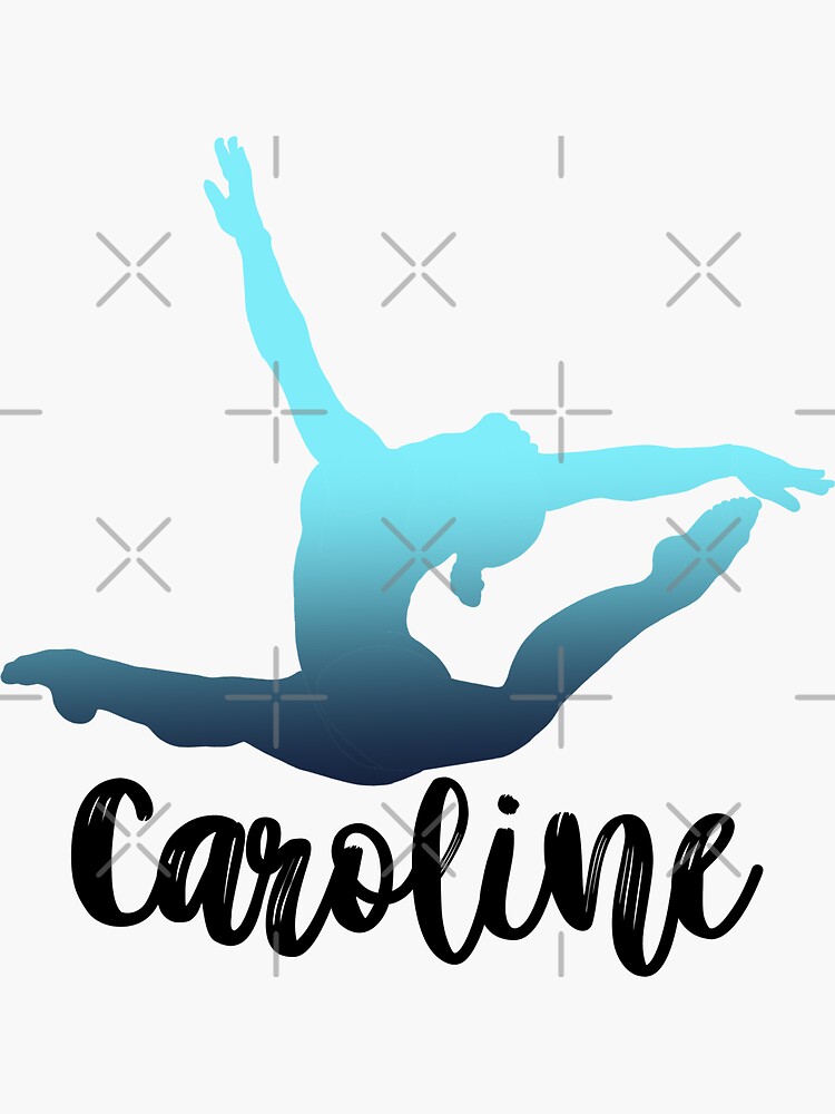 "Caroline Custom" Sticker for Sale by GCDIllustrated | Redbubble