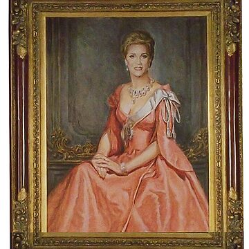 "Julie Andrews Queen Clarisse Portrait " Sticker for Sale by baranskini ...