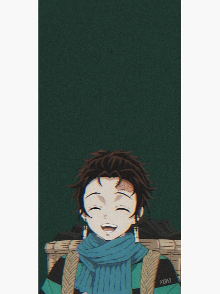 "Tanjiro's smile" Sticker by Otaku-Shopping | Redbubble