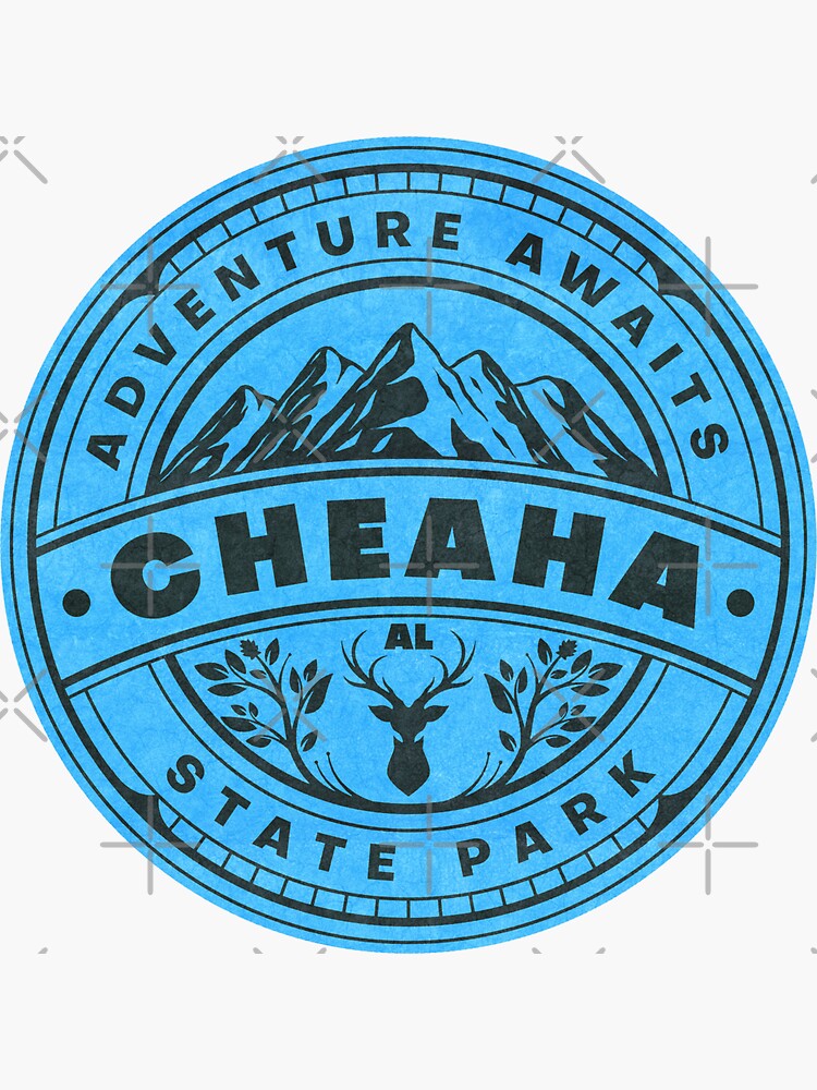 "Cheaha State Park - Adventure Awaits" Sticker by JordanHolmes | Redbubble