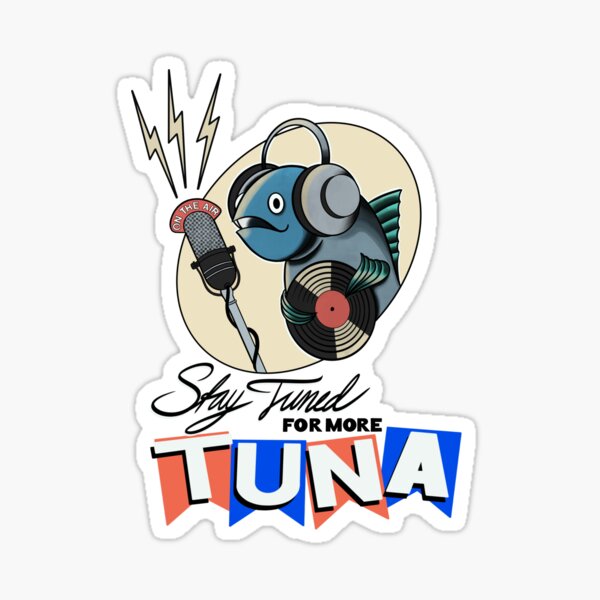 "Stay Tuned" Sticker by Abraartwork | Redbubble