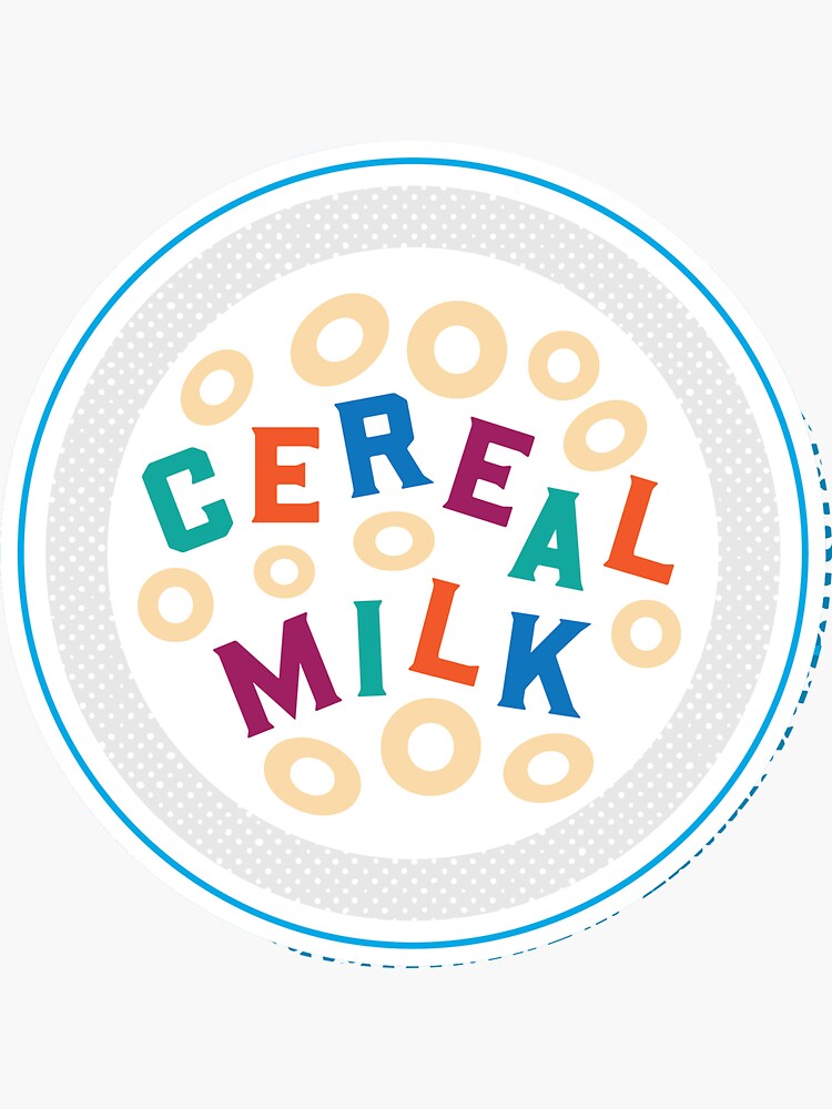 Pegatina for Sale con la obra «Cereal Milk - Cookies Strain ...