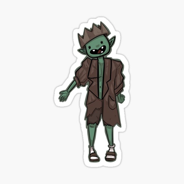 "Cute Goblin - Pathfinder DnD Mtga inspired " Sticker by Wonder-Trails ...