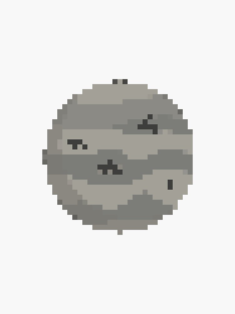 "Pixel Pluto" Sticker for Sale by PixelPanther | Redbubble