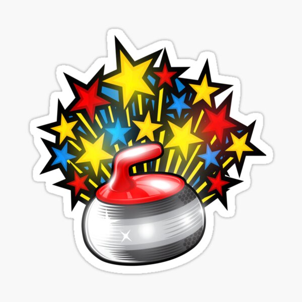 "Funny quote for curling lover" Sticker for Sale by hakim2005 | Redbubble