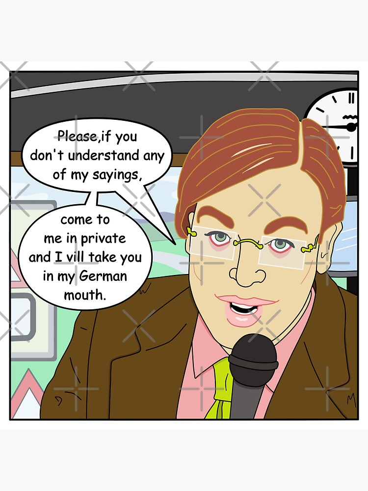 "LEAGUE OF GENTLEMEN-HERR LIPP " Sticker by FanObsessions | Redbubble