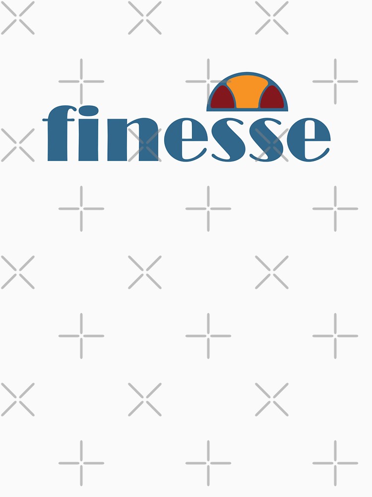 "Finesse logo light" T-shirt for Sale by Rratum | Redbubble | finesse t-shirts - humour t-shirts ...