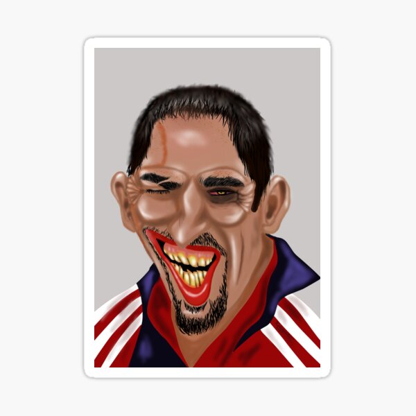 "Franck Ribery" Sticker for Sale by RodCaricatures | Redbubble