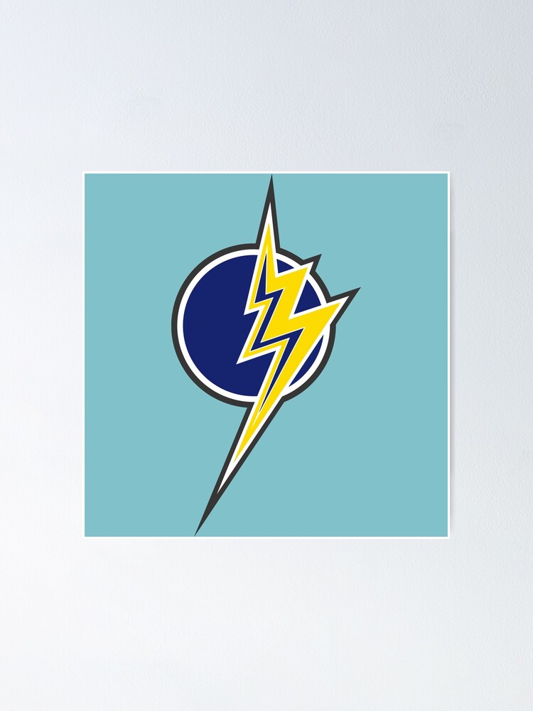 "The Lightning, Atlanta Chain" Poster for Sale by Gelda | Redbubble