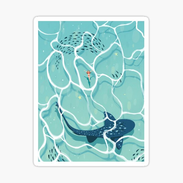 "floating" Sticker by ktaylorhood | Redbubble
