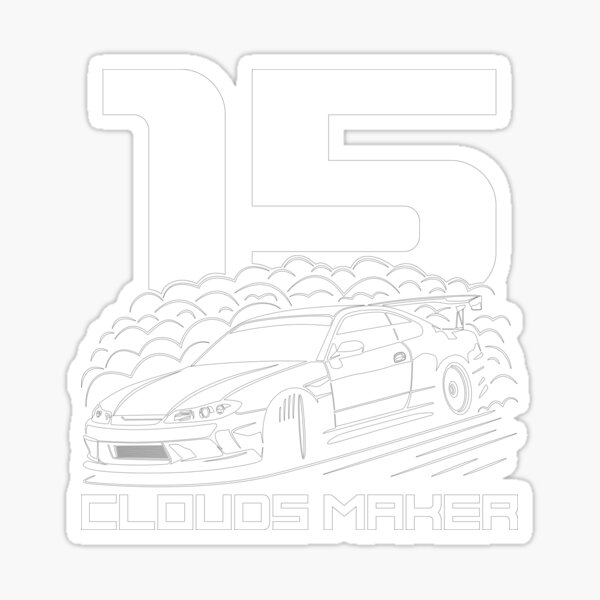 "Nissan Silvia s15 SpecR" Sticker for Sale by w1gger | Redbubble