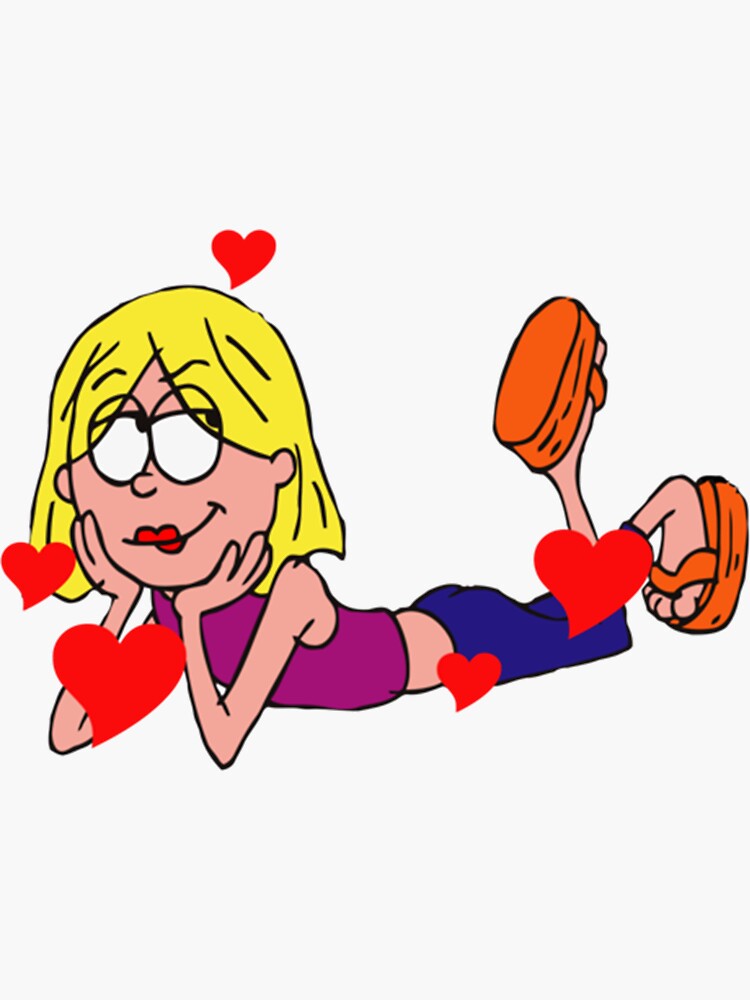 "lizzie mcguire cute girl girly funny girl lizzle " Sticker for Sale by ...