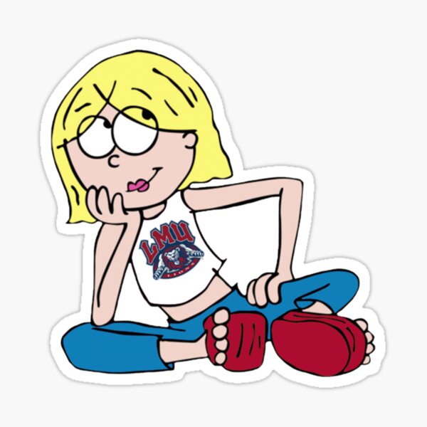 "LMU Lizzie " Sticker for Sale by CraftyArialees | Redbubble