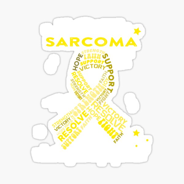 "Sarcoma Warrior, I Battle Sarcoma What's Your Superpower?" Sticker by ...