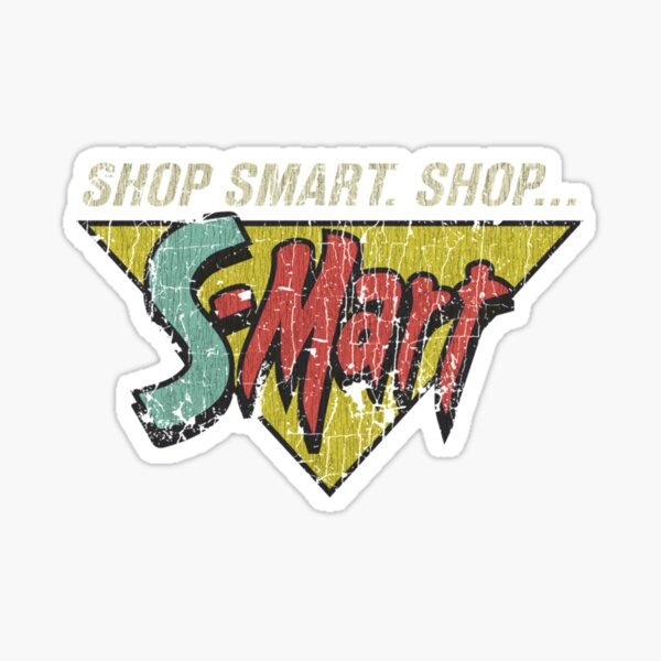 "Shop Smart Shop SMart50" Sticker by Stardust1999 | Redbubble