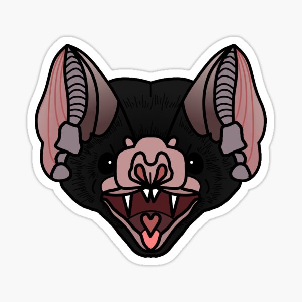 "traditional tattoo style vampire bat" Sticker for Sale by megami ...
