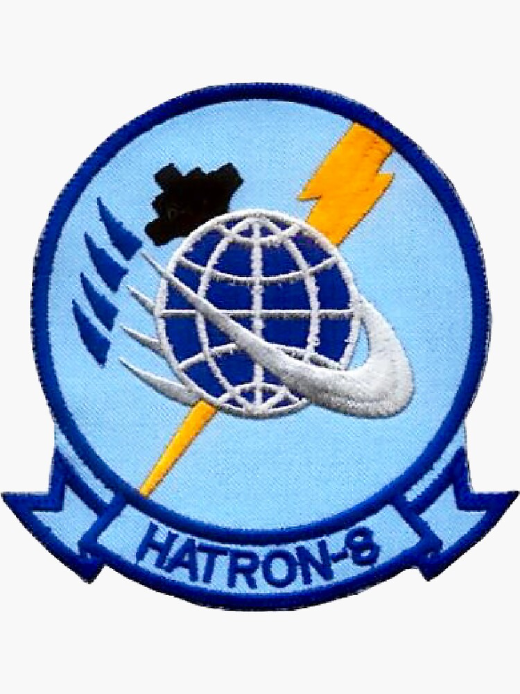 "VAH-8 HEAVY ATTACK SQUADRON STORE" Sticker for Sale by militarygifts ...