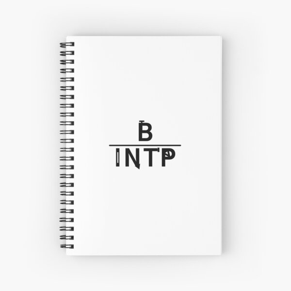 "B-INTP(Blood type and MBTI)" Spiral Notebook for Sale by EU1000 ...