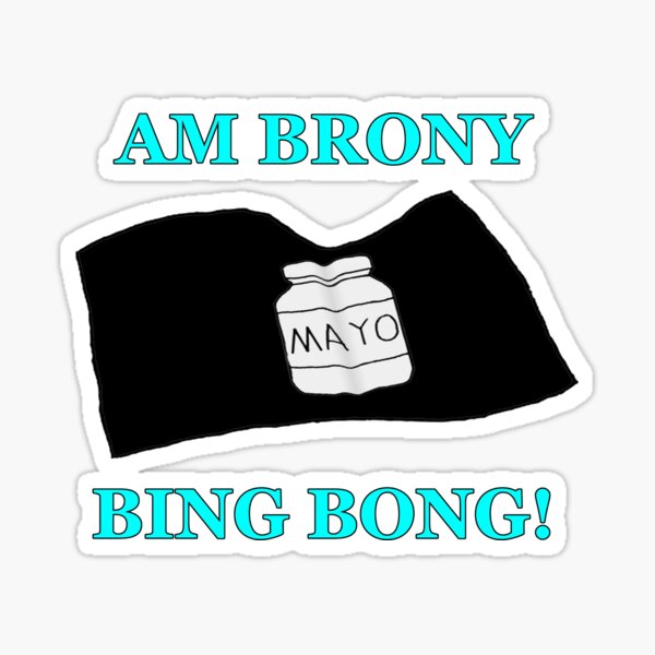 "Am Brony" Sticker for Sale by CWINK | Redbubble