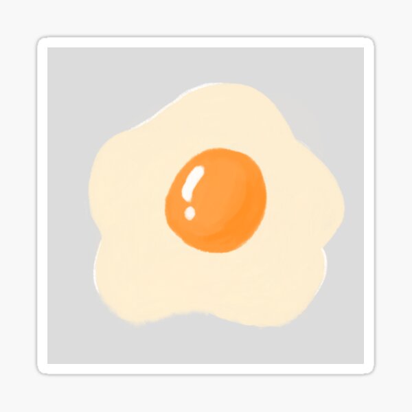 "Sunny side up" Sticker for Sale by CiciIllustrates | Redbubble