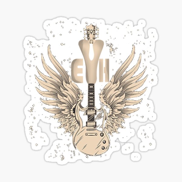 "eddie the legend rock" Sticker by aingrammcfar | Redbubble