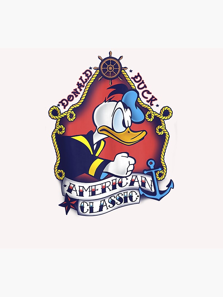 "Mic.key And Friends Donald Duck American Classic " Poster for Sale by ...