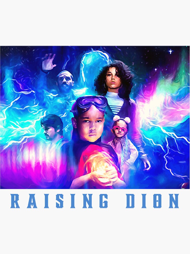 "Raise Dion, online TV series, superhero" Sticker for Sale by ...