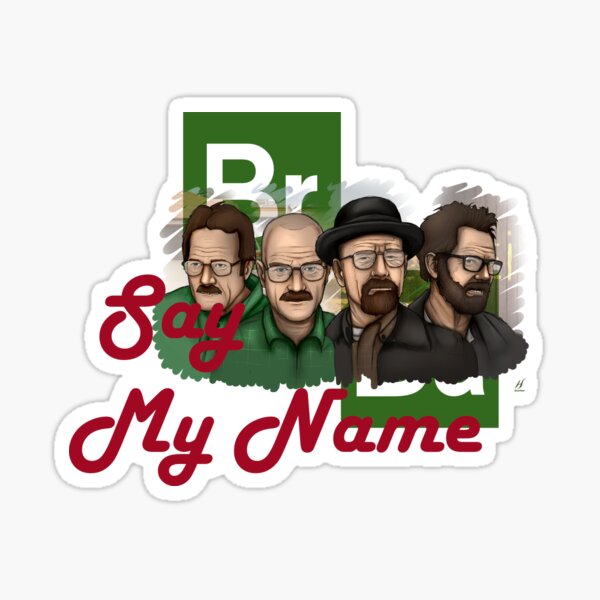 "Breaking Bad " Sticker by hussainayman | Redbubble