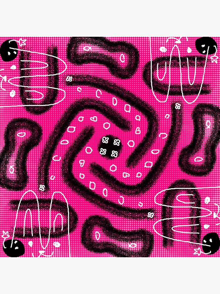 "Flippy Dippy Wild" Sticker by Nebula-Of-Nova | Redbubble