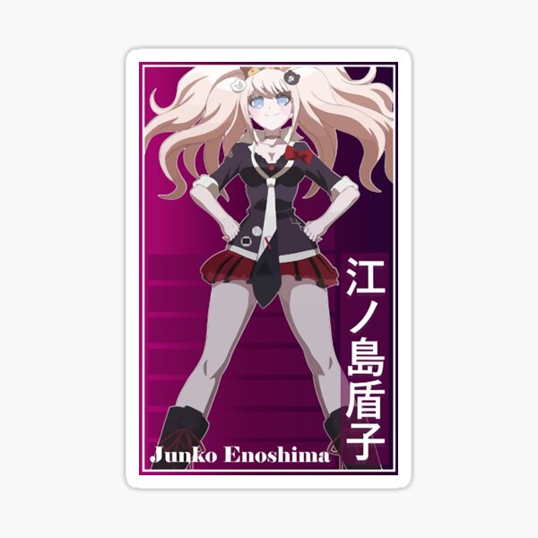 "Junko Enoshima " Sticker by Rtrmszdxo | Redbubble