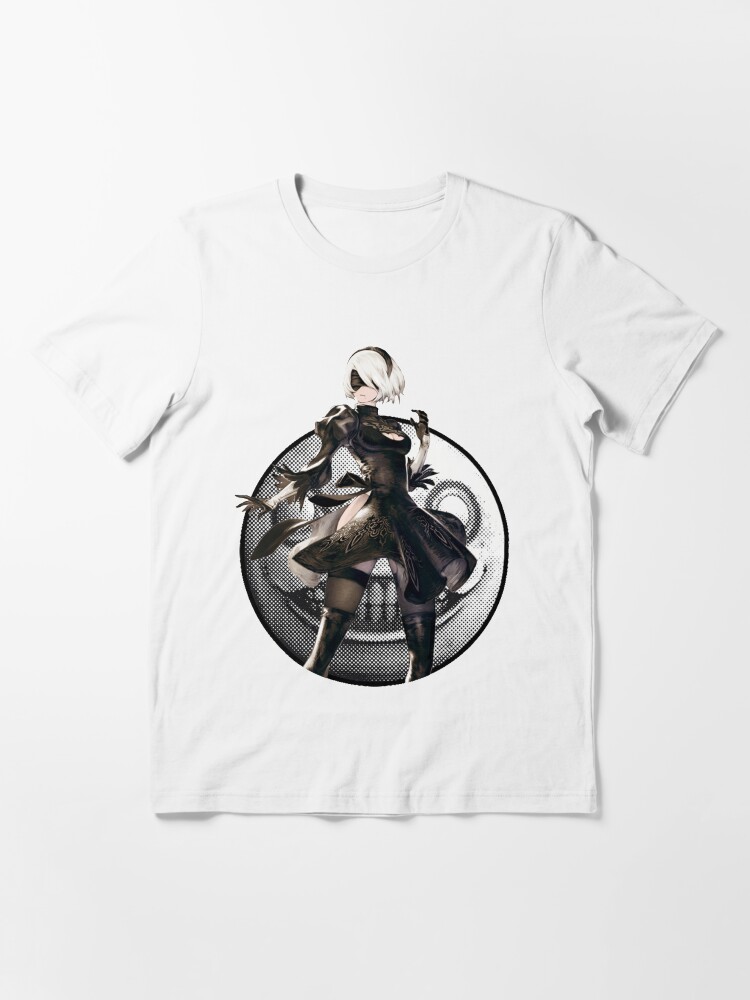 "Nier: Automata 2B Emil" T-shirt for Sale by solidmega | Redbubble ...