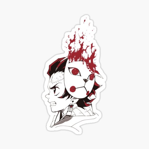"Tanjiro #z60" Sticker by LindaBradenCZ | Redbubble