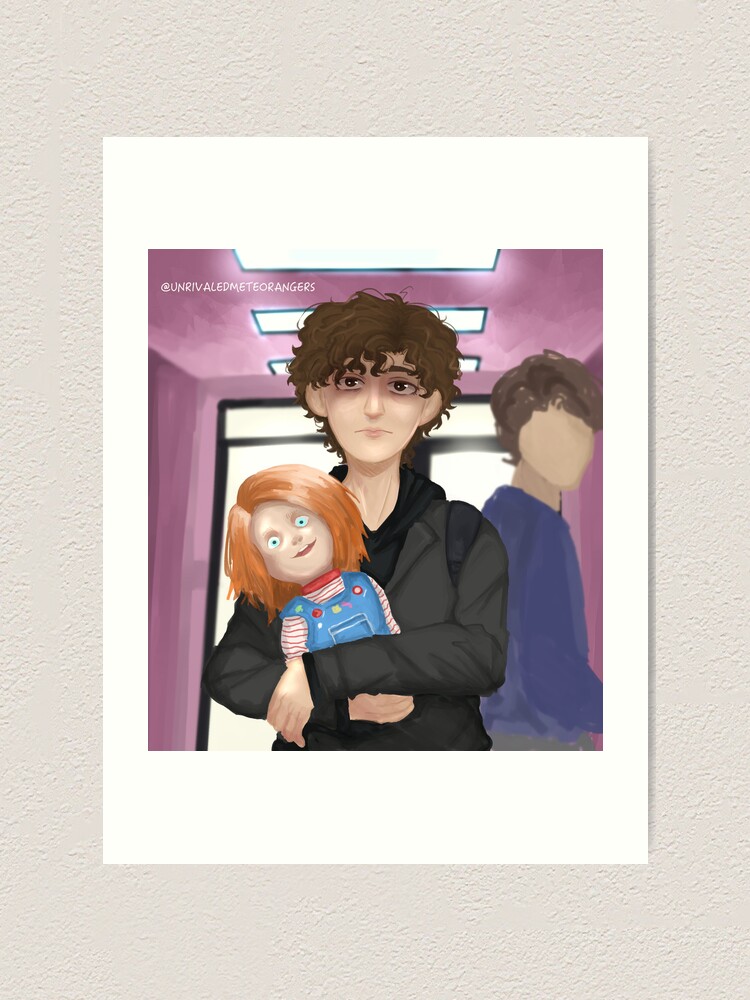 "Jake Wheeler + Chucky" Art Print for Sale by shinobun | Redbubble