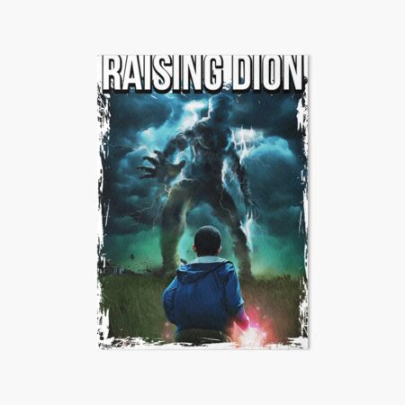 "raising dion,Raise Dion, online TV series, superhero " Art Board Print ...